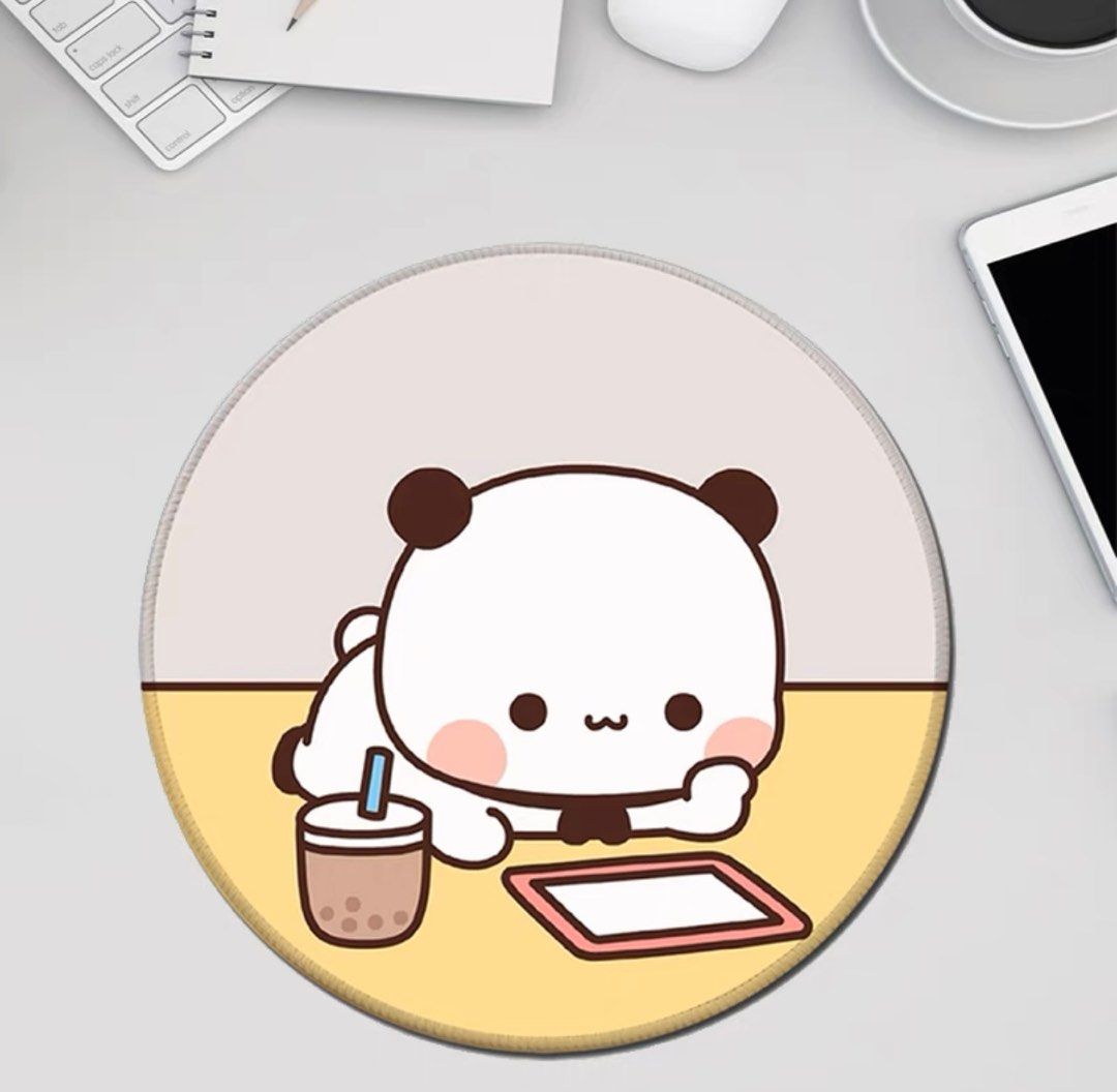 BN INSTOCKS BUBU DUDU BEAR PANDA GAMING KEYPAD MOUSE PAD ACCESSORIES LAPTOP COMPUTER GIFT SET ...