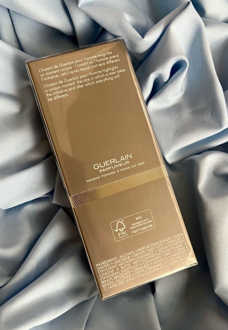 BNEW AUTHENTIC! L'Instant de Guerlain Pour Homme by Guerlain 100ml EDP ...