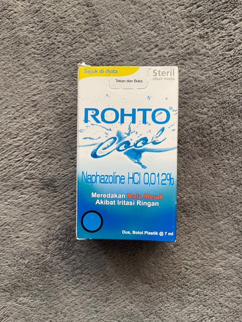 BNIB! Rohto Cool Eye Drops 7ml, Beauty & Personal Care, Vision Care on ...