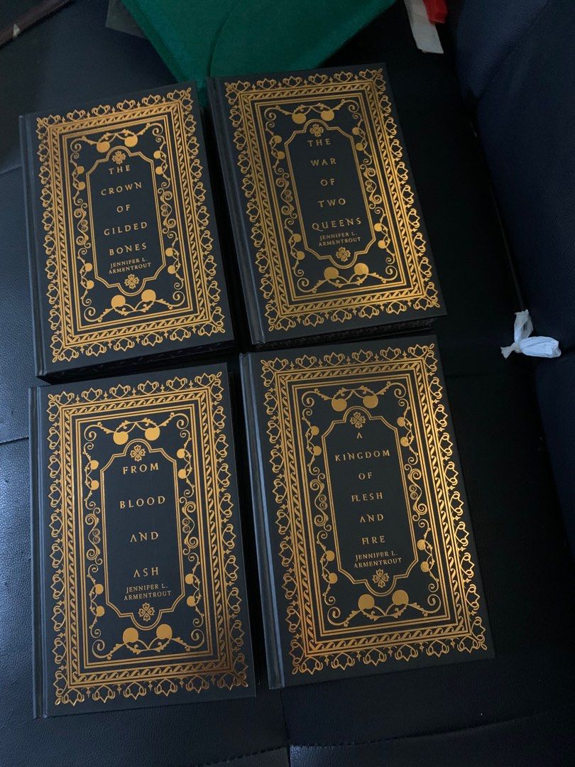 Bookish Box From Blood and Ash Series by Jennifer Armentrout, Hobbies ...