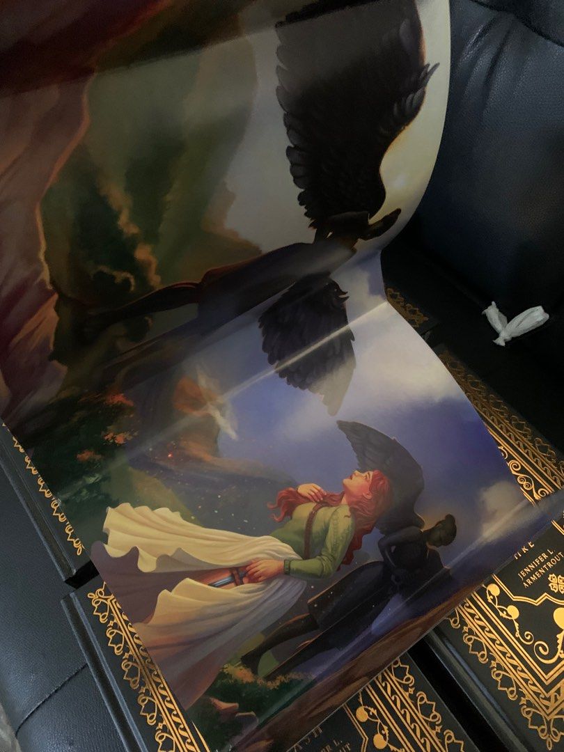 Bookish Box From Blood and Ash Series by Jennifer Armentrout, Hobbies ...