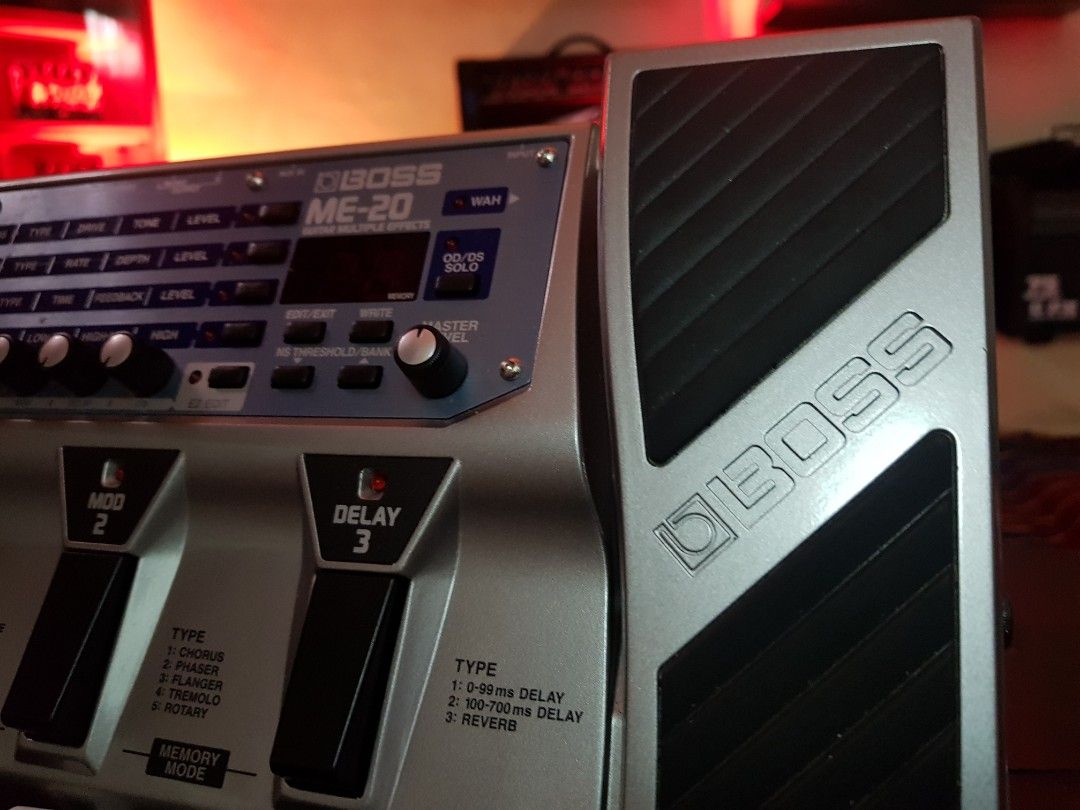 Boss ME-20 Guitar MULTI-EFFECTS (Used), Hobbies & Toys, Music & Media ...