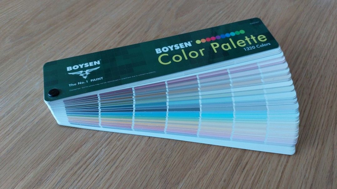 Boysen Color Palette | Color Fan Deck, Commercial & Industrial ...