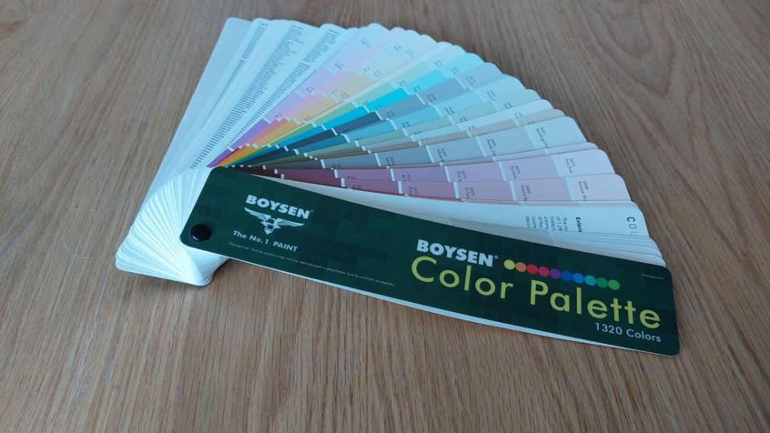 Boysen Color Palette | Color Fan Deck, Commercial & Industrial ...