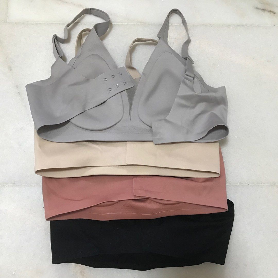 Seamless Wireless Mesh Bra in 75ABC, Women's Fashion, New Undergarments & Loungewear on Carousell