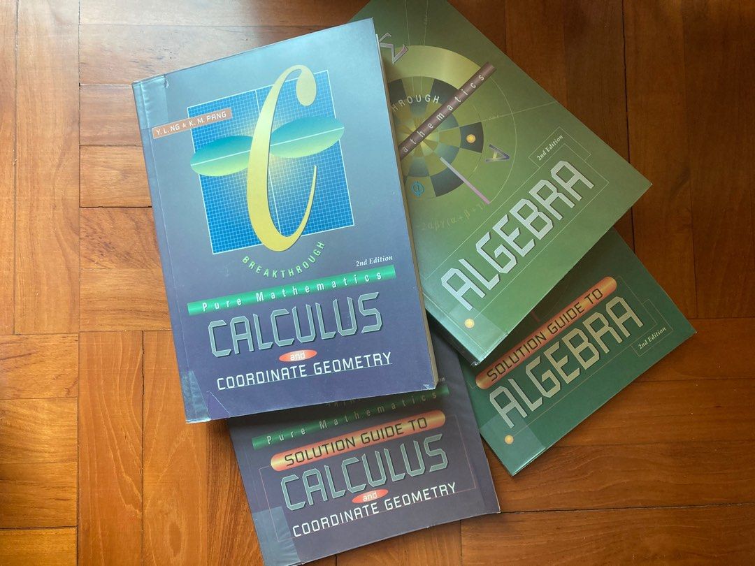 Ng & Pang, Breakthrough Pure Mathematics (with solution) full set, 興趣及 ...