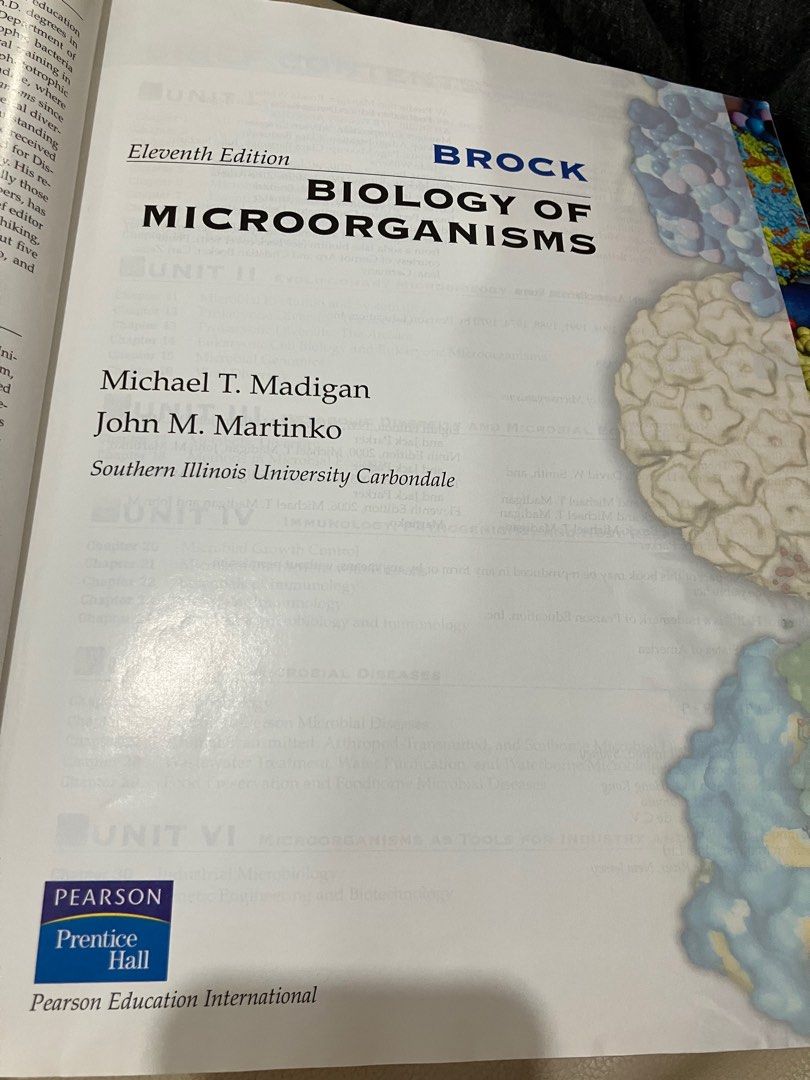 Brock Biology of Microorganisms Pearson, 興趣及遊戲, 書本 & 文具, 教科書 - Carousell