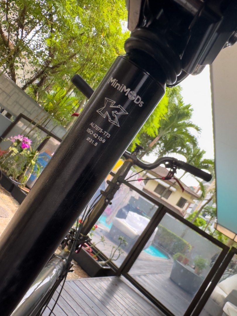 Brompton Raw Lacquer full mod, Sports Equipment, Bicycles & Parts ...