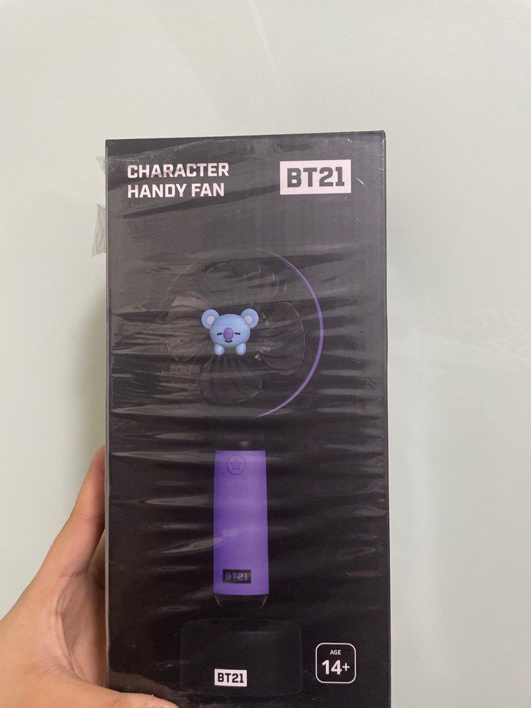 BT21 CHARACTER FAN (KOYA), Hobbies & Toys, Memorabilia & Collectibles ...