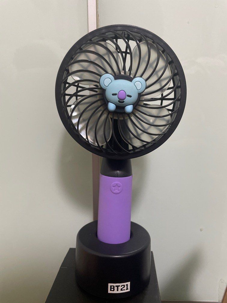 BT21 CHARACTER FAN (KOYA), Hobbies & Toys, Memorabilia & Collectibles ...