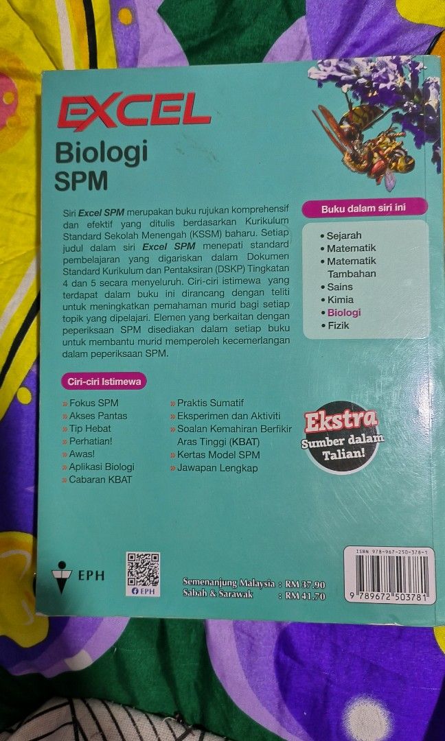 Buku rujukan bio,fizik Dan kimia serta buku teks bio tingkatan 4, Hobbies & Toys, Books ...