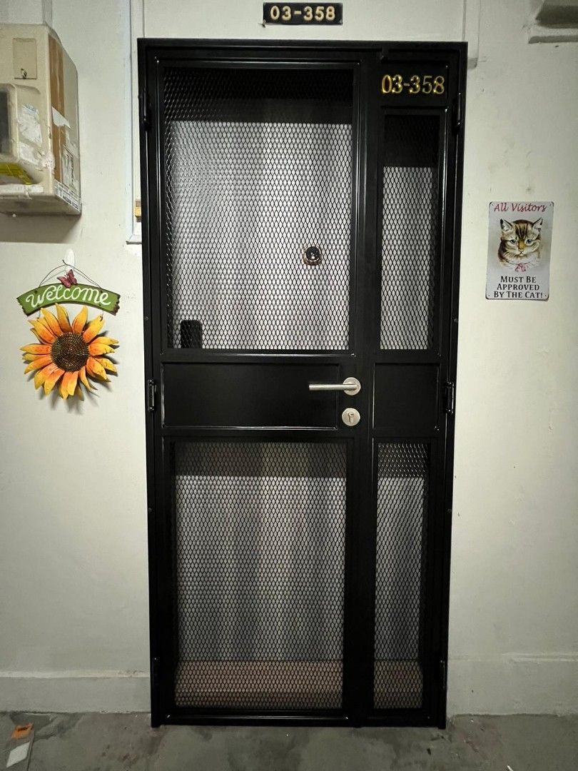 Cat Friendly Gate, Furniture & Home Living, Security & Locks, Locks ...