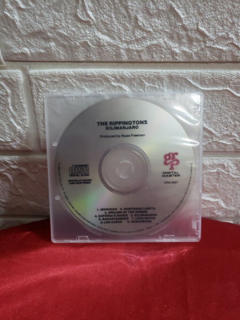 CD JAZZ / 1988 US PRESS GRP - THE RIPPINGTONS _ KILIMANJARO ( NO INLAY ...