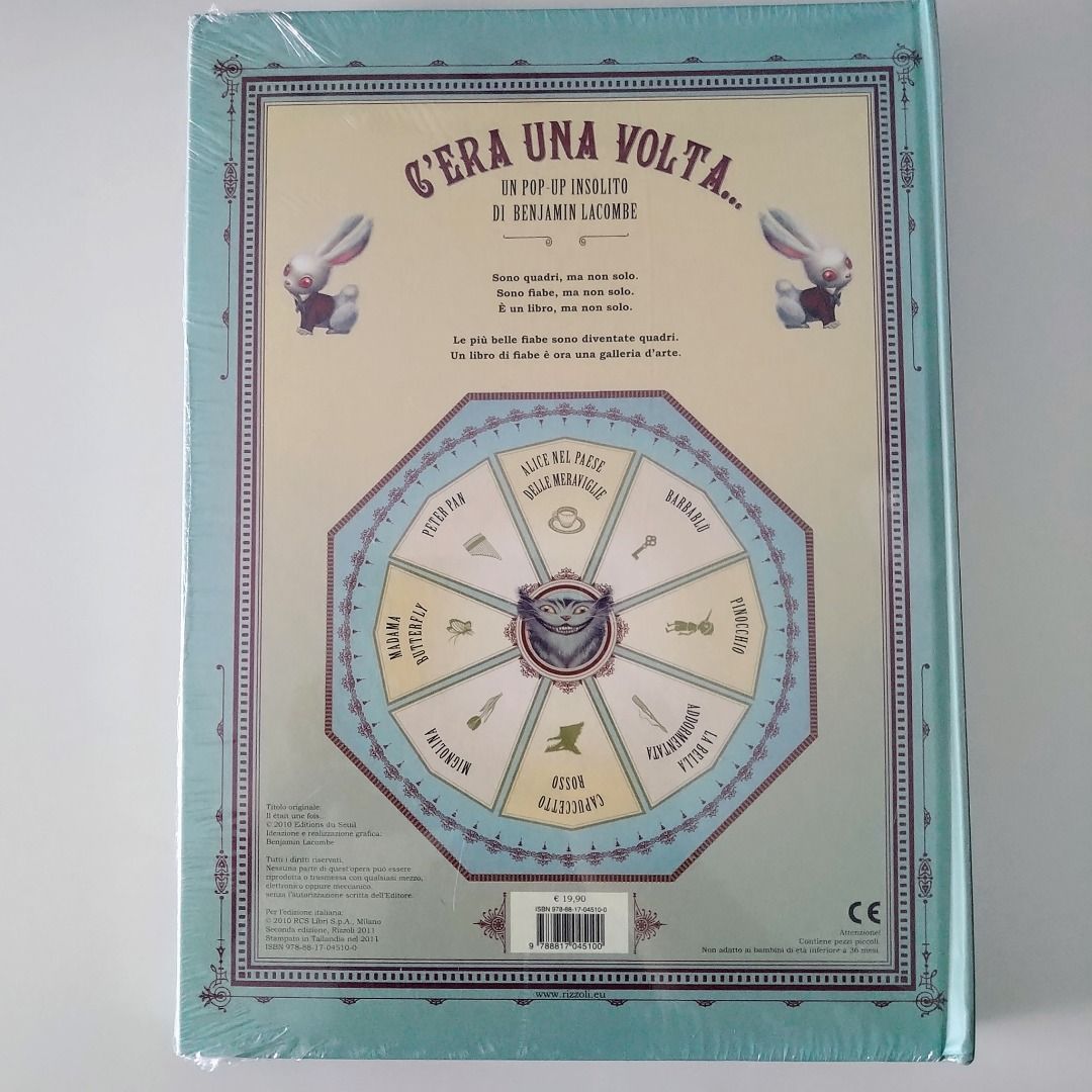 C'era una volta.. (Once upon a time) Alice in Wonderland Hard Cover ...