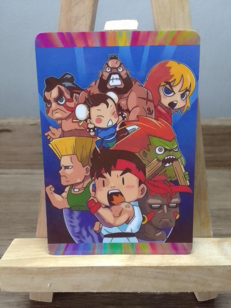 CHIBI WORLD WARRIORS STREET FIGHTER 2 ART CARD - CUSTOM on Carousell