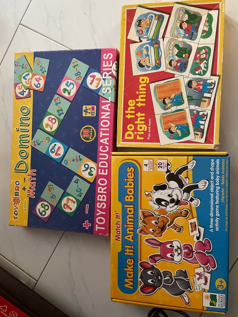 Children board games, Hobbies & Toys, Toys & Games on Carousell