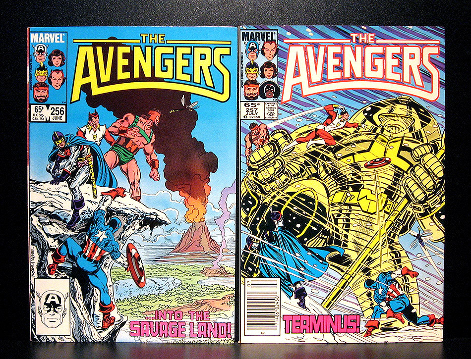 COMICS: Marvel: Avengers #256-257 (1985), 1st Nebula app/1st new ...