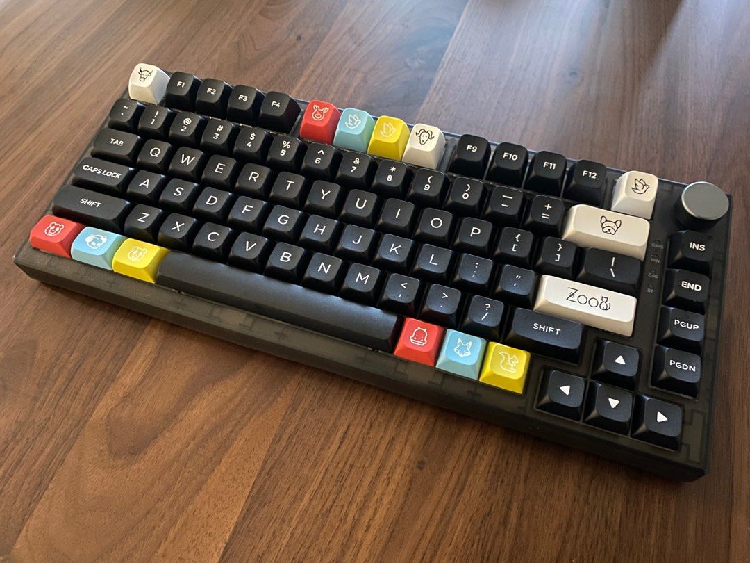 Creamy Kang White Custom Mechanical Keyboard - Fully Modded, Computers ...