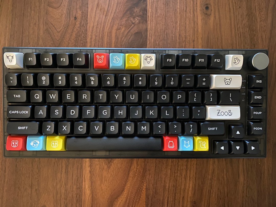 Creamy Kang White Custom Mechanical Keyboard - Fully Modded, Computers ...