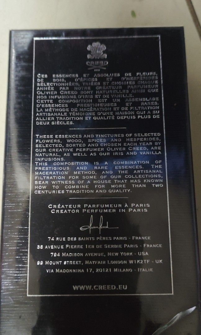 Creed Aventus edp 100ml, Beauty & Personal Care, Fragrance & Deodorants ...