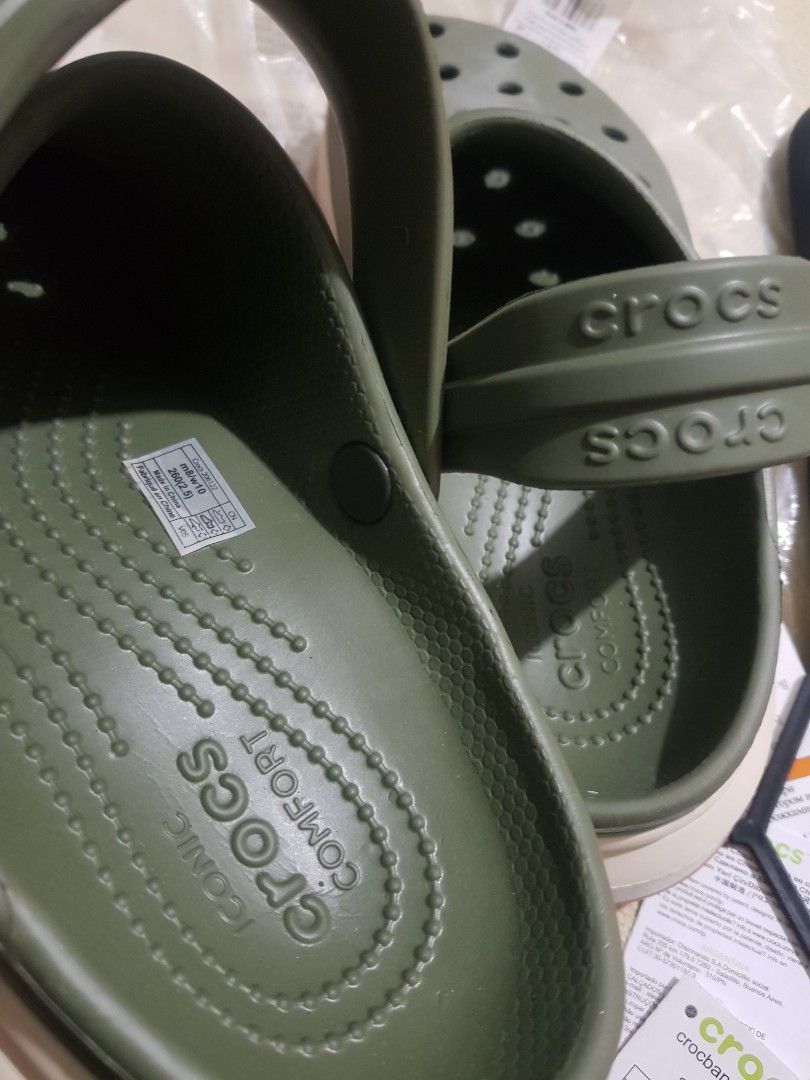 Crocs 100% Orig 100% New, Men's Fashion, Footwear, Slippers & Slides on ...