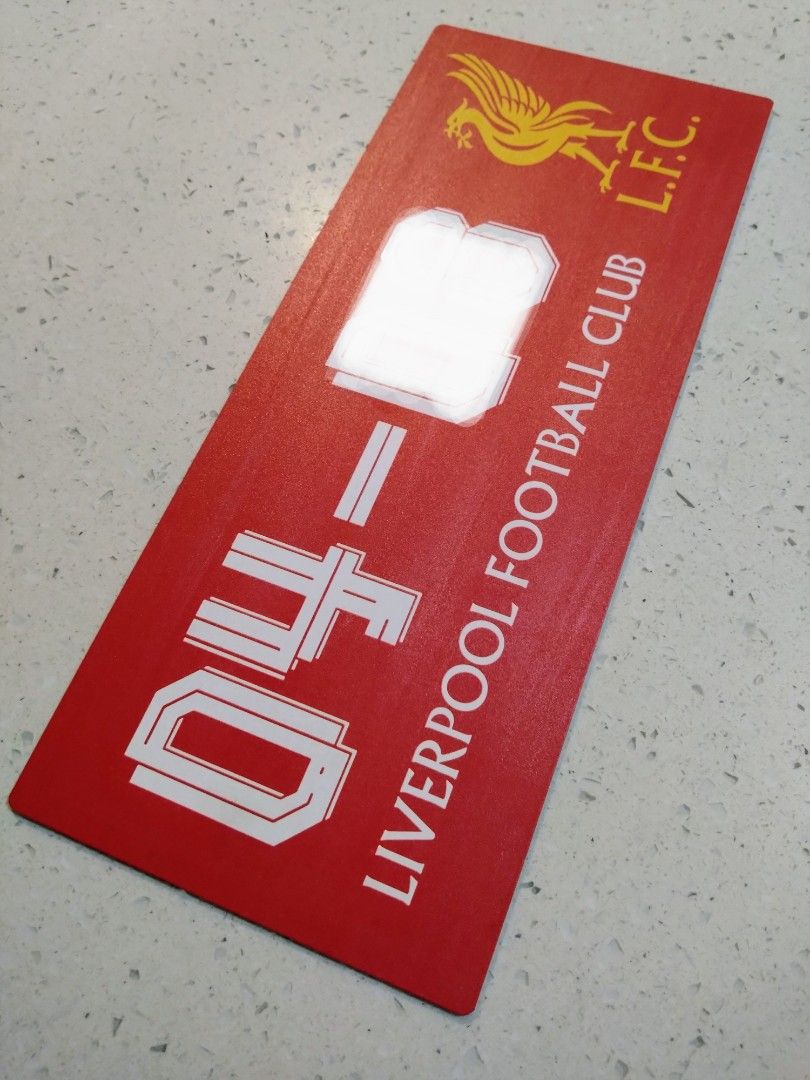 Customized Signage Football Soccer | Manchester United, Liverpool ...