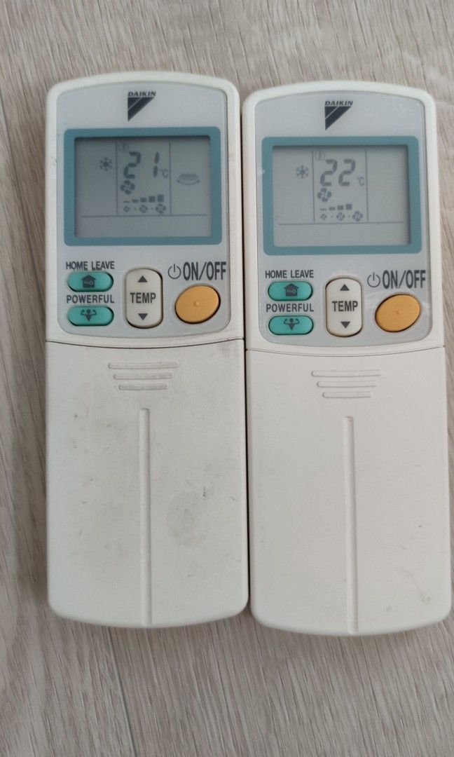 Daikin Aircon Remote Control, TV & Home Appliances, Air Conditioners ...
