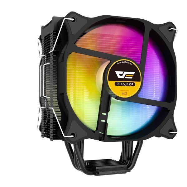 DARKFLASH DARKAIR PLUS ARGB DUAL FAN SIDE FLOW CPU COOLER, Computers ...