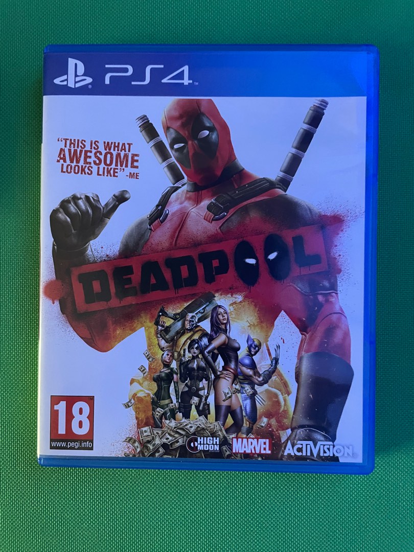 Deadpool PS4 Game( Playstation Game), Video Gaming, Video Games, PlayStation on Carousell