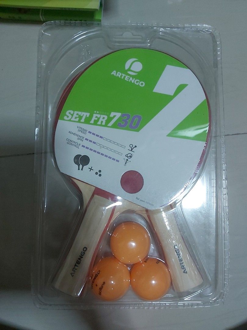 Decathlon Table Tennis Set Artengo, Sports Equipment, Sports & Games ...