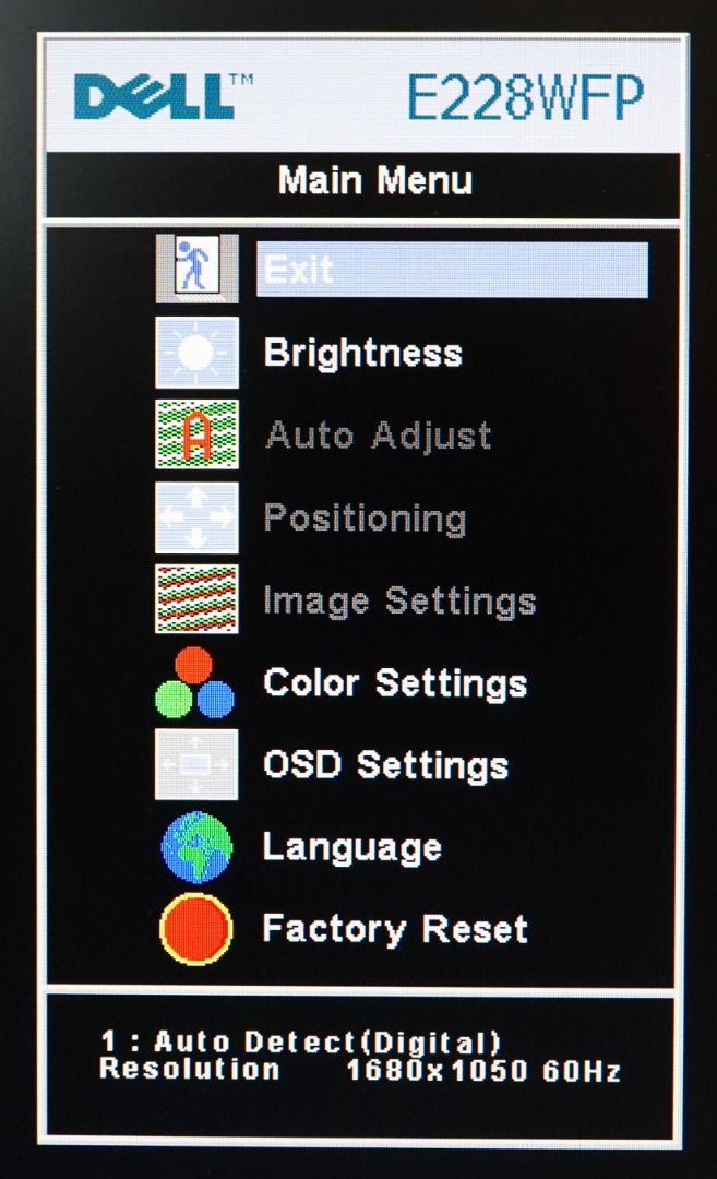 Dell 22" Computer Monitor Screen E228WFP, Computers & Tech, Parts ...