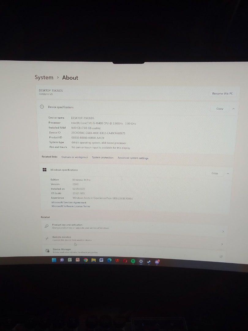 Desktop complete set with computer table, Computers & Tech, Desktops on ...