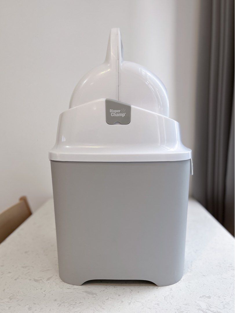 Diaper Champ ONE Odorless Diaper Bin - Standard (40 NB Diapers), Babies ...