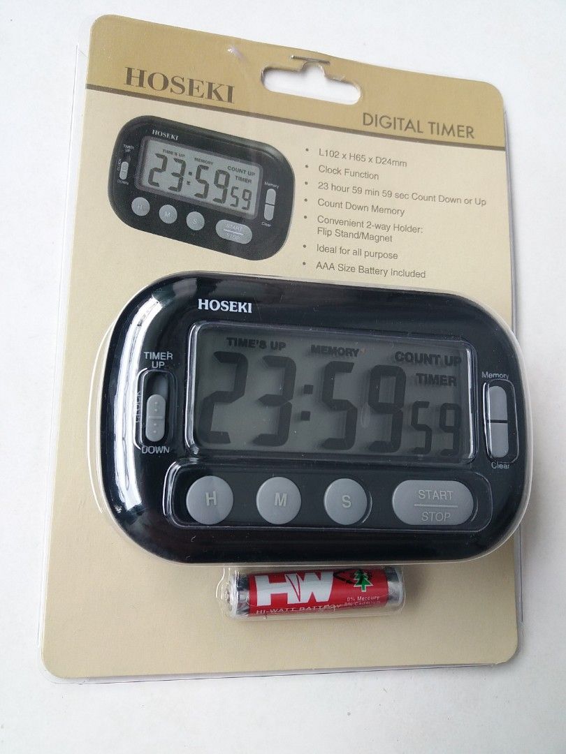 DIgital Timer Hoseki, TV & Home Appliances, Kitchen Appliances, Other Kitchen Appliances on ...