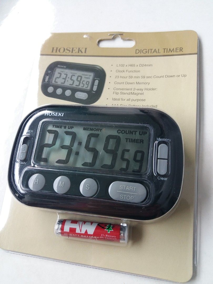 DIgital Timer Hoseki, TV & Home Appliances, Kitchen Appliances, Other Kitchen Appliances on ...
