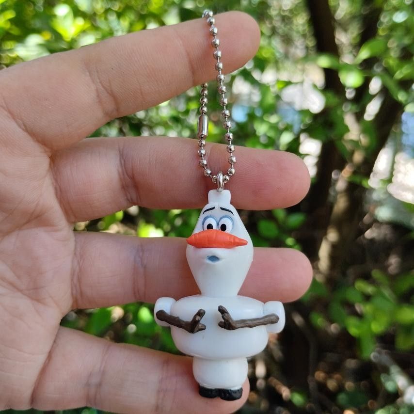 DISNEY Feozen Olaf Mascot Keychain on Carousell