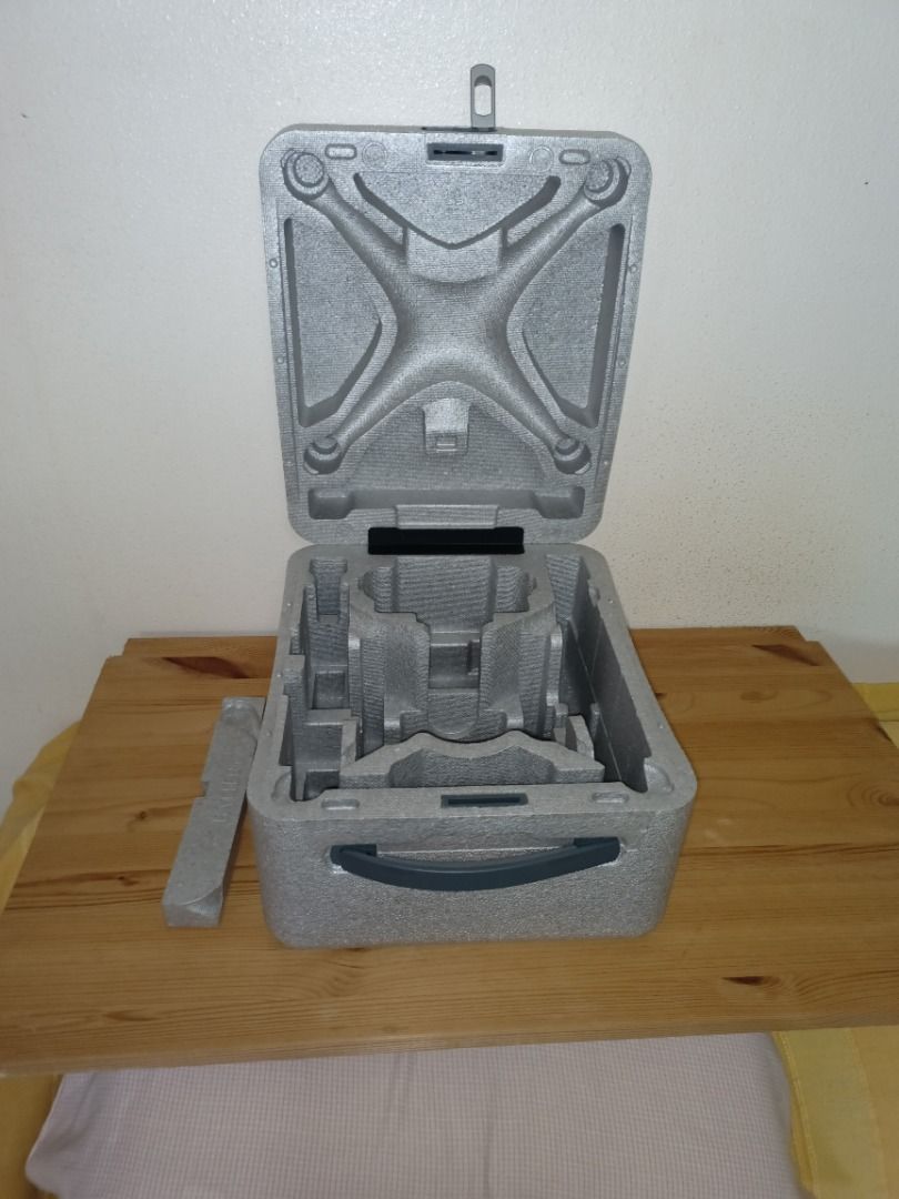 DJI Phantom 4 Pro V2 Drone OEM Protective Storage Styrofoam CASE BOX ...