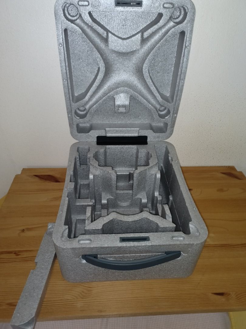 DJI Phantom 4 Pro V2 Drone OEM Protective Storage Styrofoam CASE BOX ...