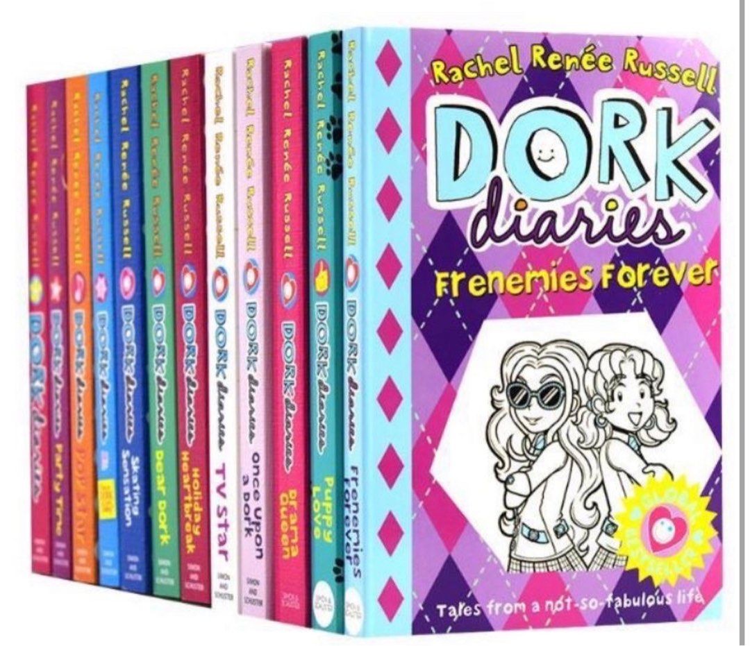 Dork Diaries Series Books Collection Complete Jeff Kinney, Hobbies ...