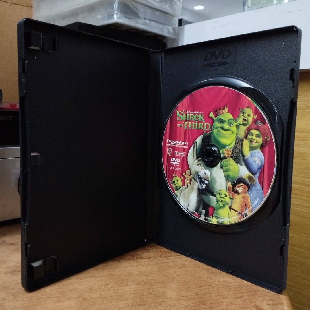 (DVD) SHREK THE THIRD, Hobbies & Toys, Music & Media, CDs & DVDs on ...