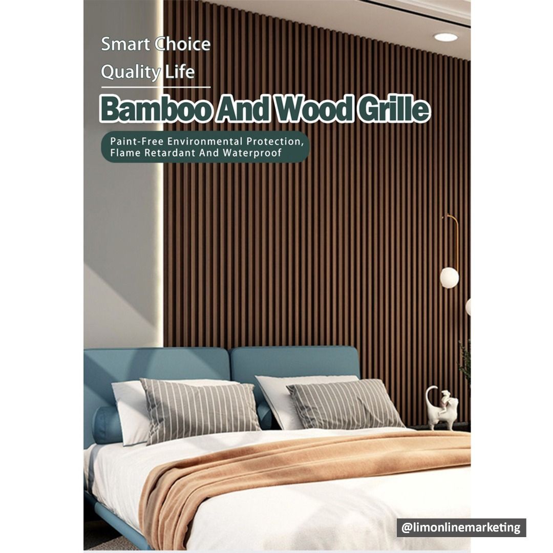 Ecological Board Fluted Wood Inspired Panel for Wall and Ceiling Home ...