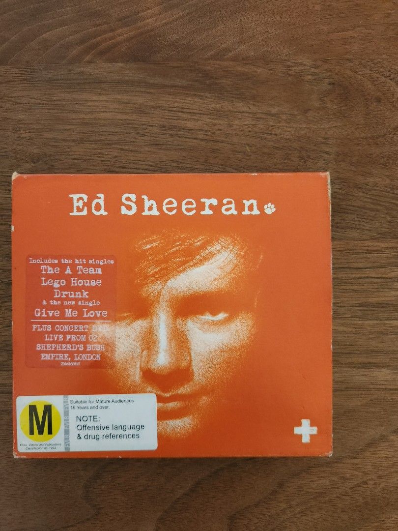 Ed Sheeran+ CD and DVD, Hobbies & Toys, Music & Media, CDs & DVDs on ...