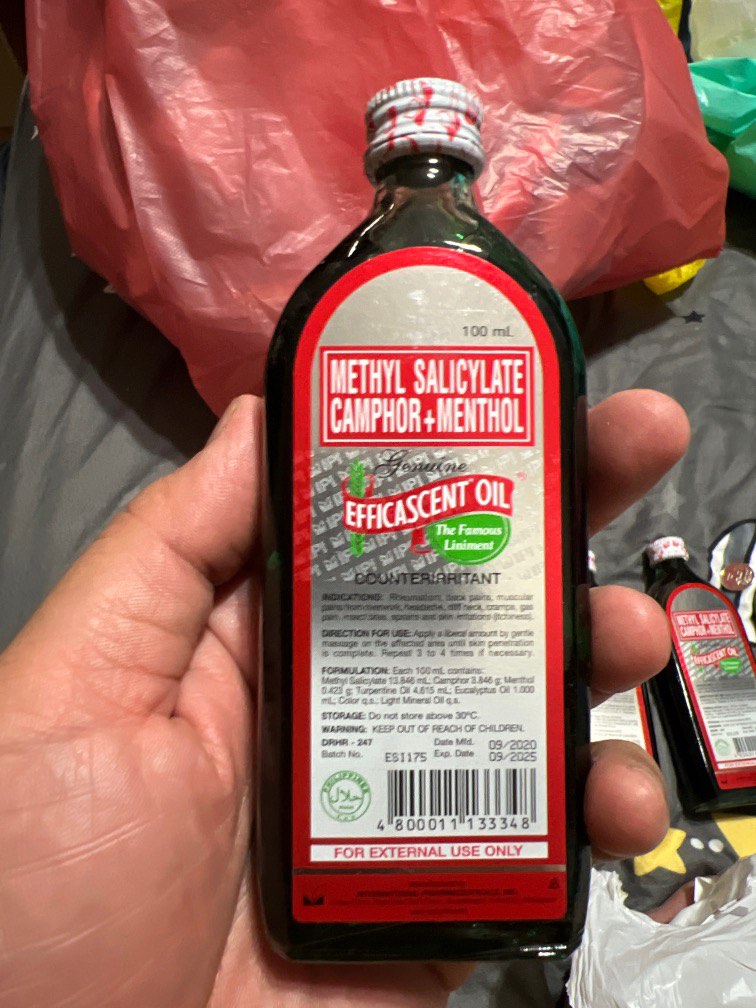 Efficascent Oil 100 ml, Beauty & Personal Care, Bath & Body, Body Care ...