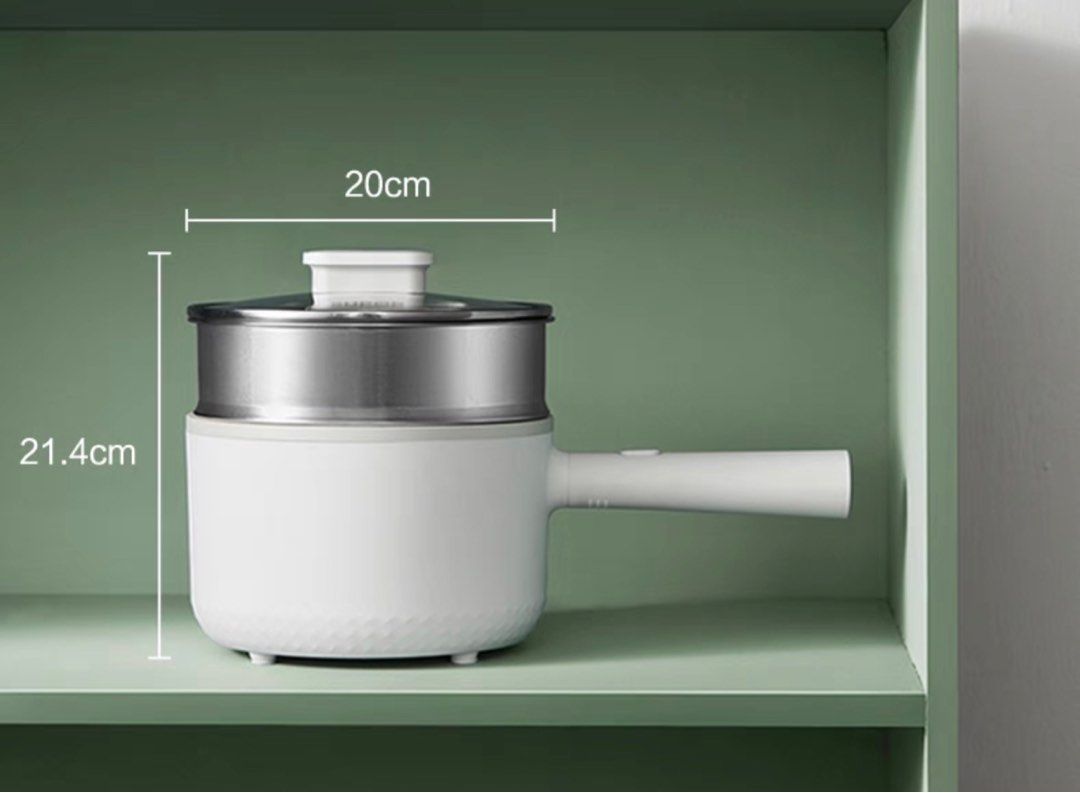 Electric self cook pot with steam function, Furniture & Home Living ...
