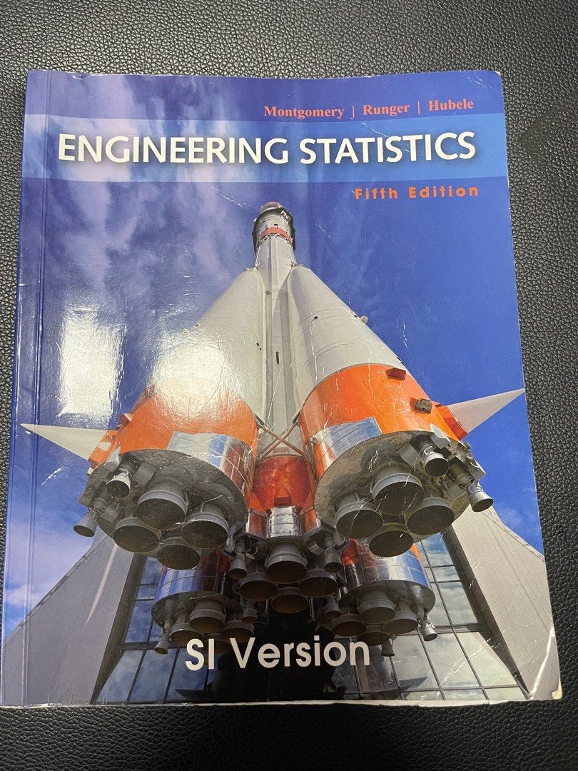 Engineering statistics fifth edition (SI version) text book, Hobbies ...