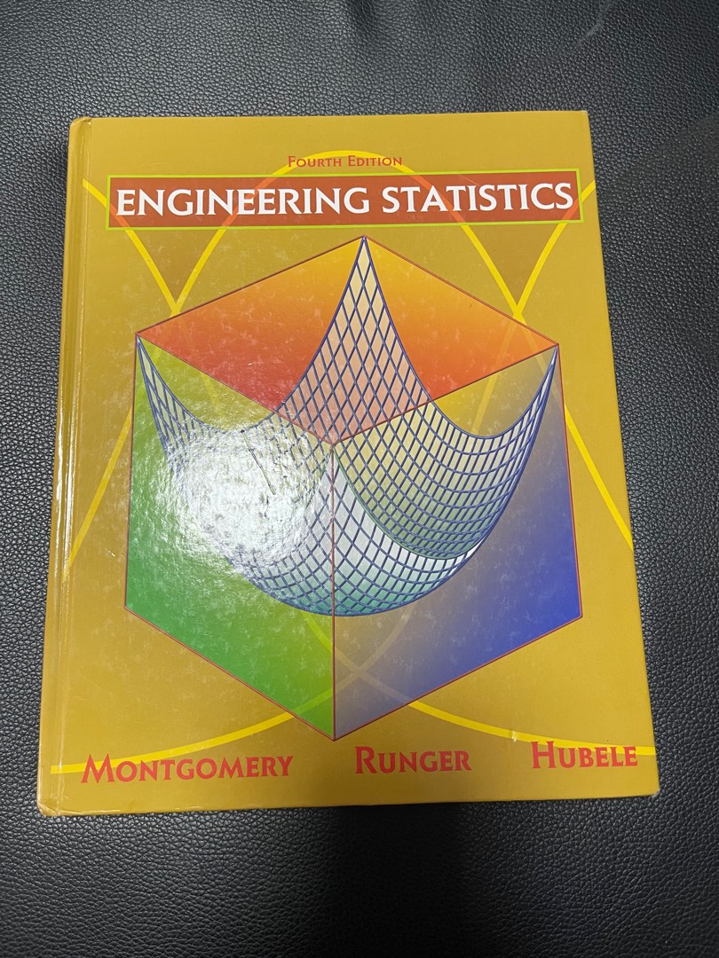 Engineering Statistics text book fourth edition, Hobbies & Toys, Books ...