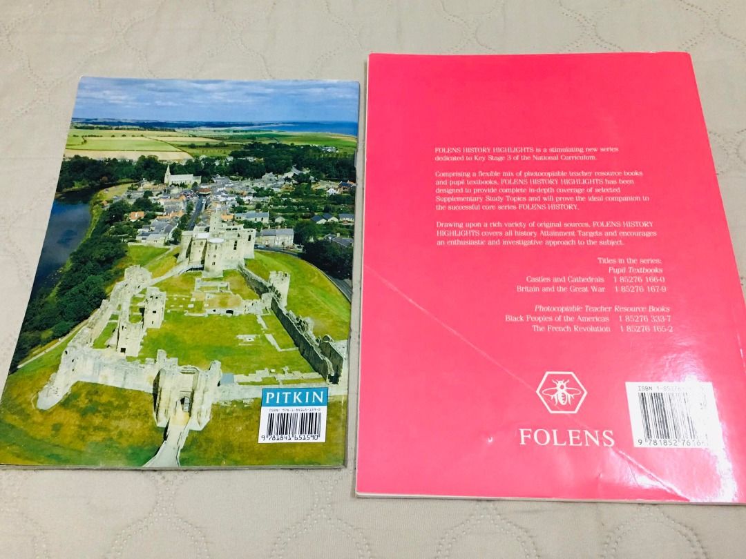 English Castles and Cathedrals Book Set, Hobbies & Toys, Books ...