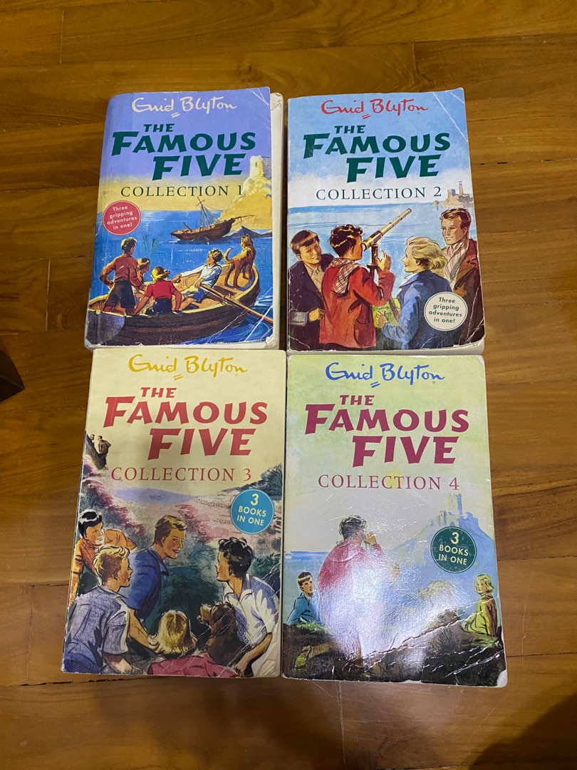 Enid Blyton The Famous Five 3 books in 1, Hobbies & Toys, Books ...