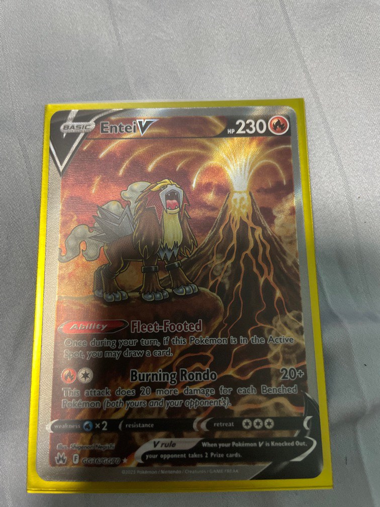 Entei v, Hobbies & Toys, Toys & Games on Carousell