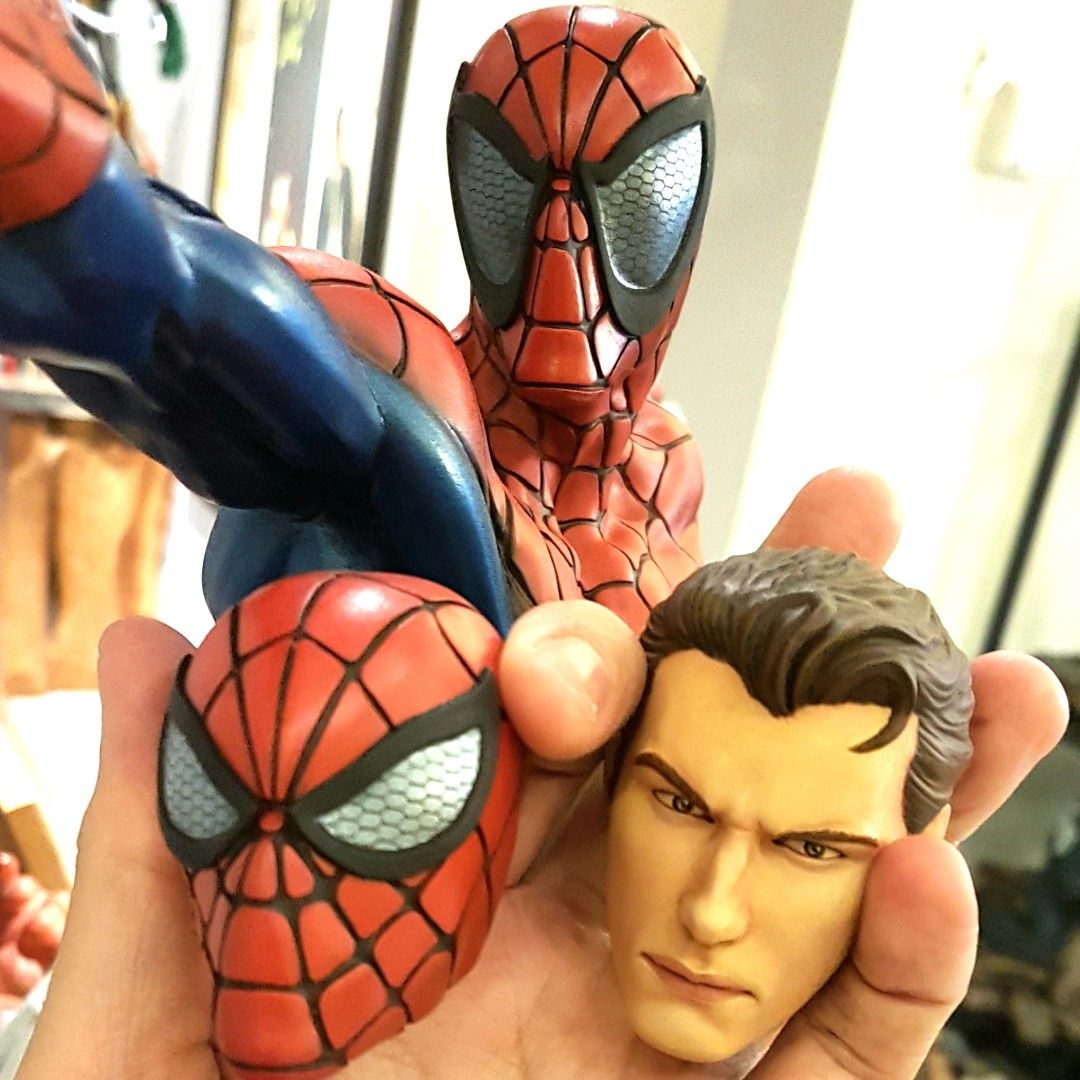 Erick Sosa Spiderman (kotobukiya, prototypez studio, sideshow, xm studios), Hobbies & Toys, Toys ...